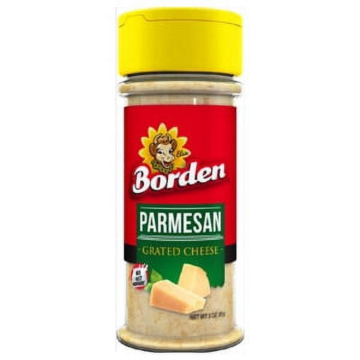 Borden Parmesan Grated Cheese 3oz, Shelf-Stable - Walmart.com