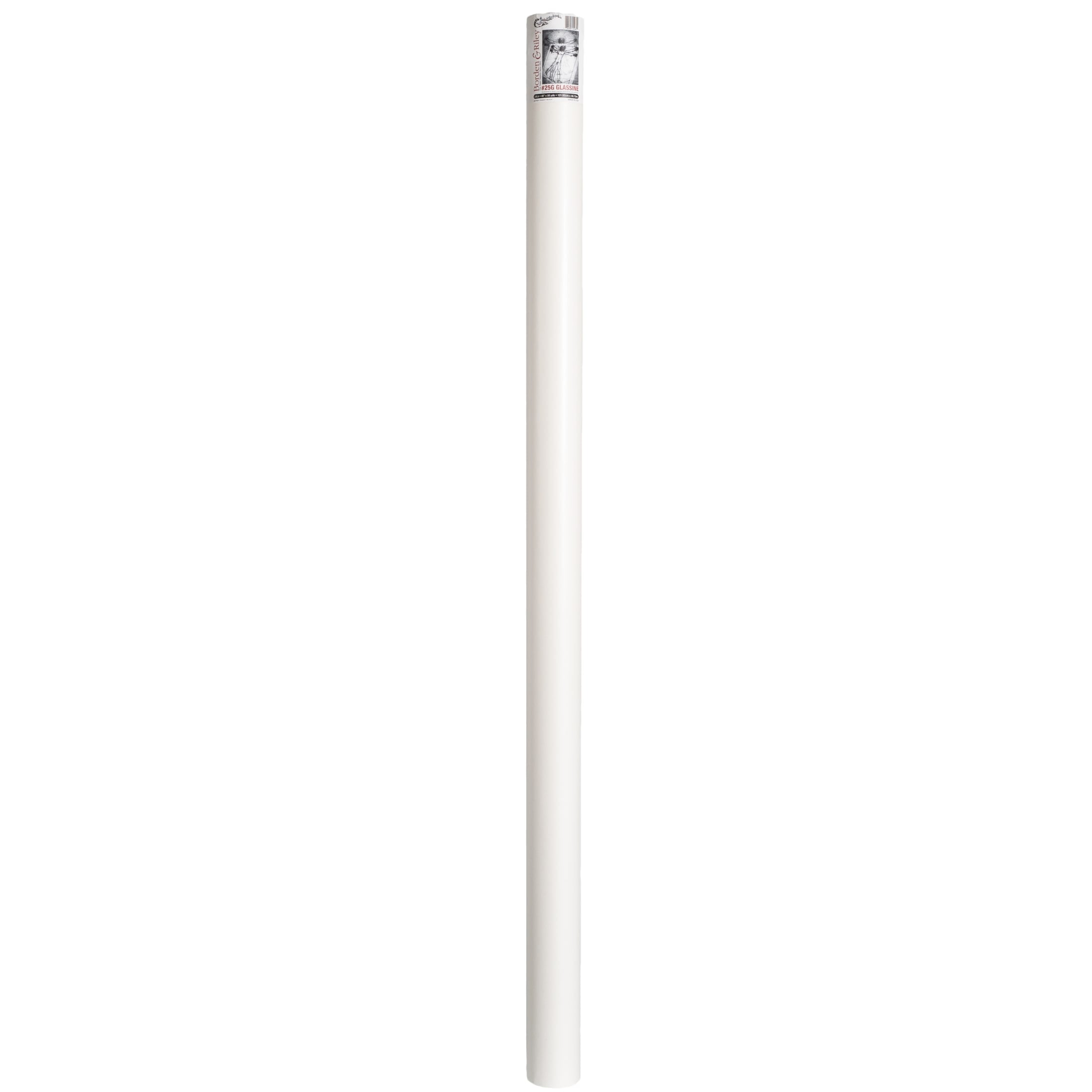 Borden & Riley #25G Glassine Paper Roll, 48 in x 50 yds. - Walmart.com