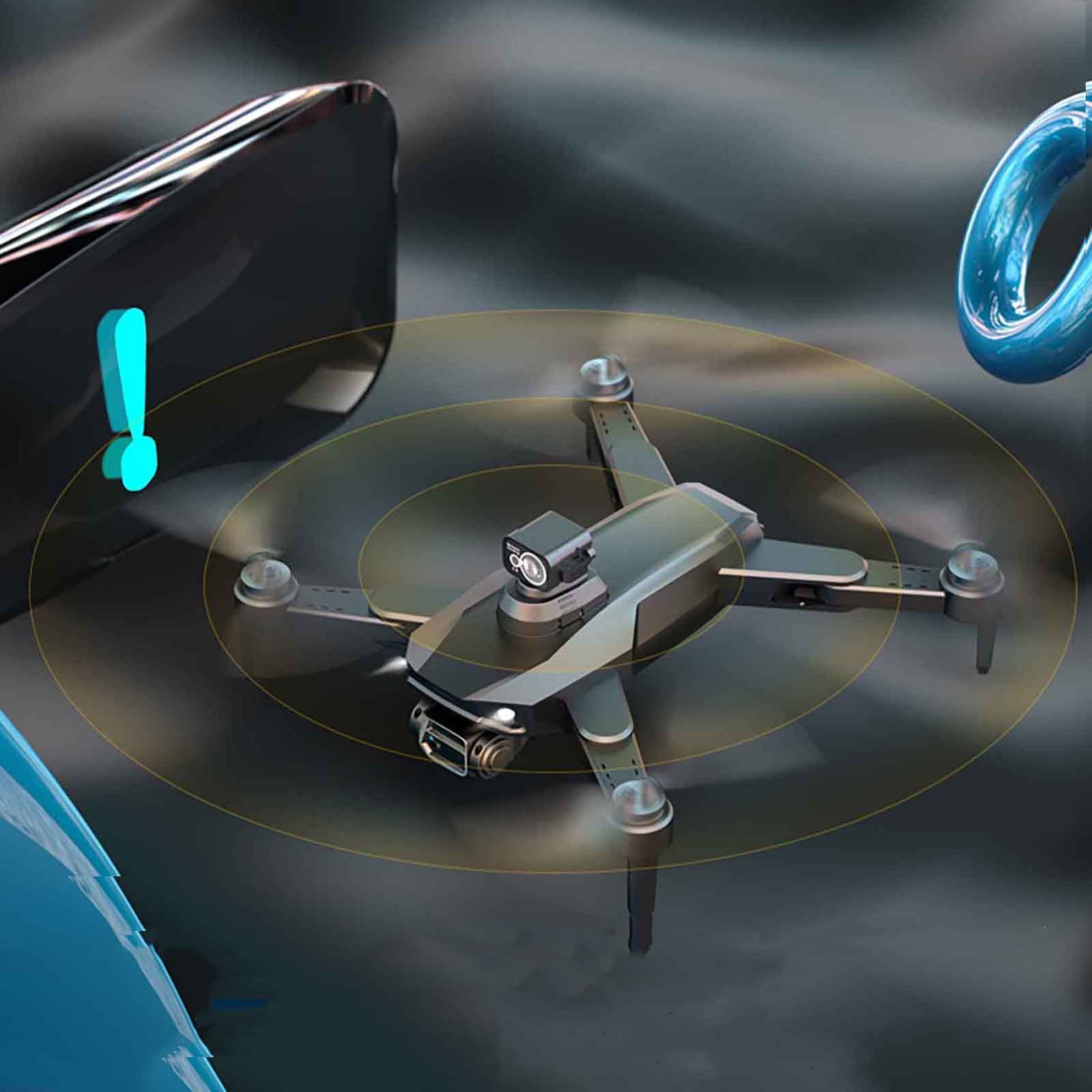 Border 8K High-definition Aerial Photography Camera GPS Drone Obstacle ...