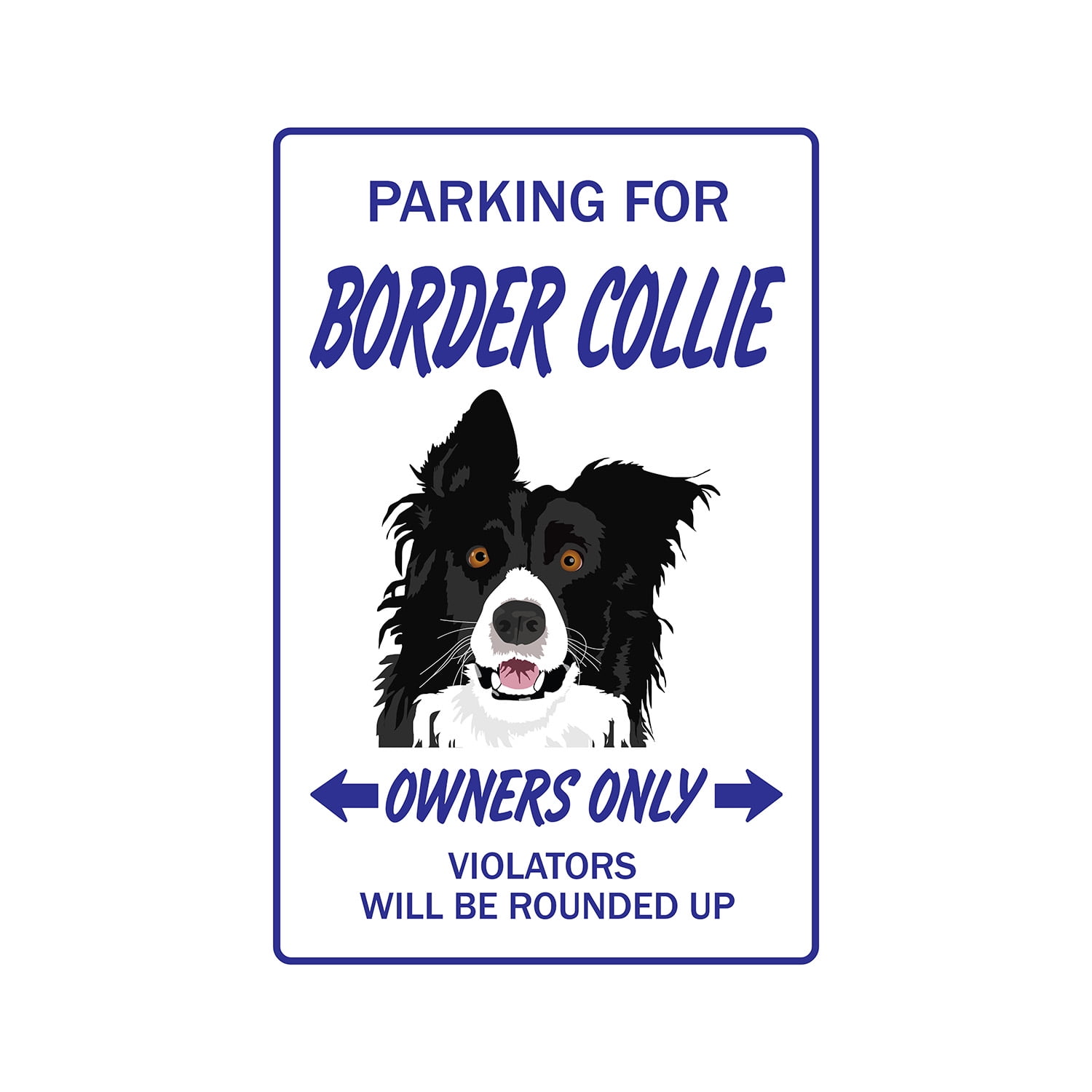 Border Collie [3 Pack] of Vinyl Decal Stickers | Indoor/Outdoor | Funny ...