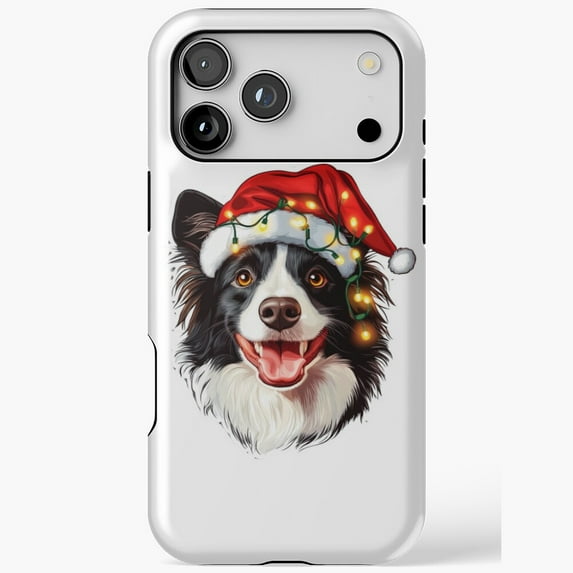 Border Collie Art Protective Case for iPhone 11 12 13 14 15 16 17 Pro ...