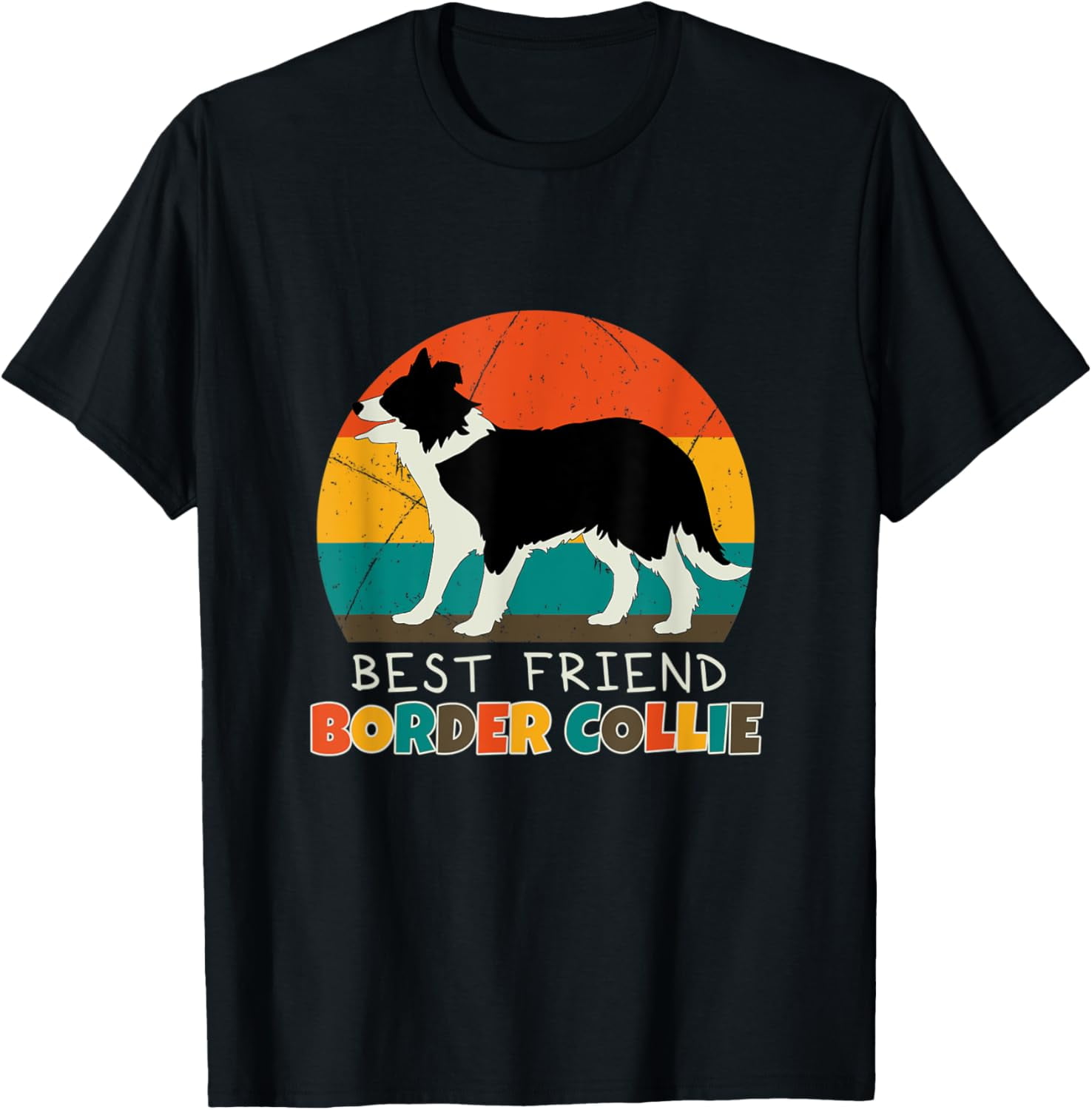 Border Collie Best Friend Dog Owner T-Shirt - Walmart.com
