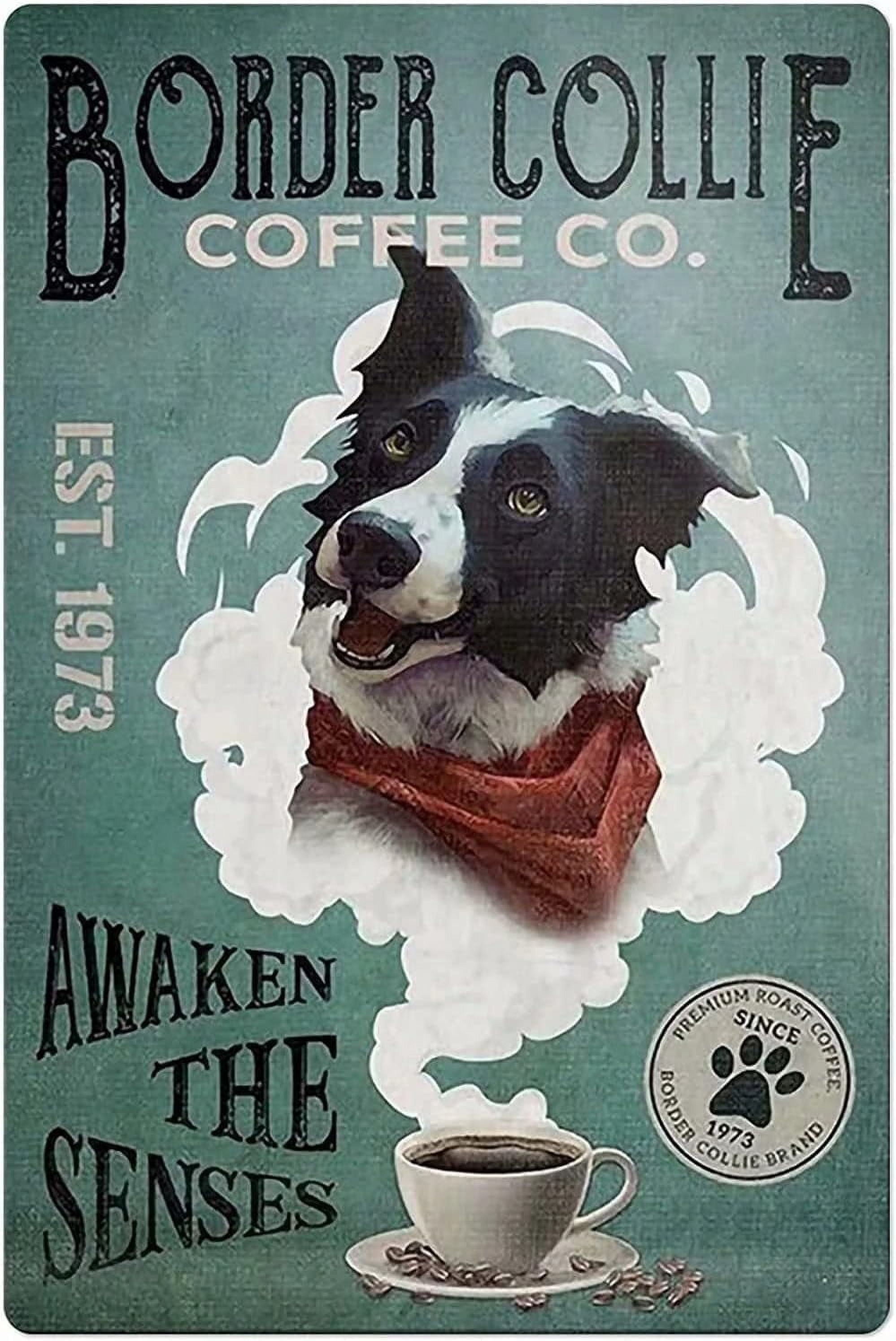 Border Collie Coffee Co 120 Pieces Wooden Jigsaw Puzzles For Adults ...