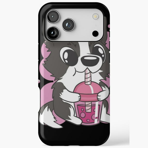 Border Collie Dog Bubble Phone Case for iPhone 11 through 17 Pro Max ...
