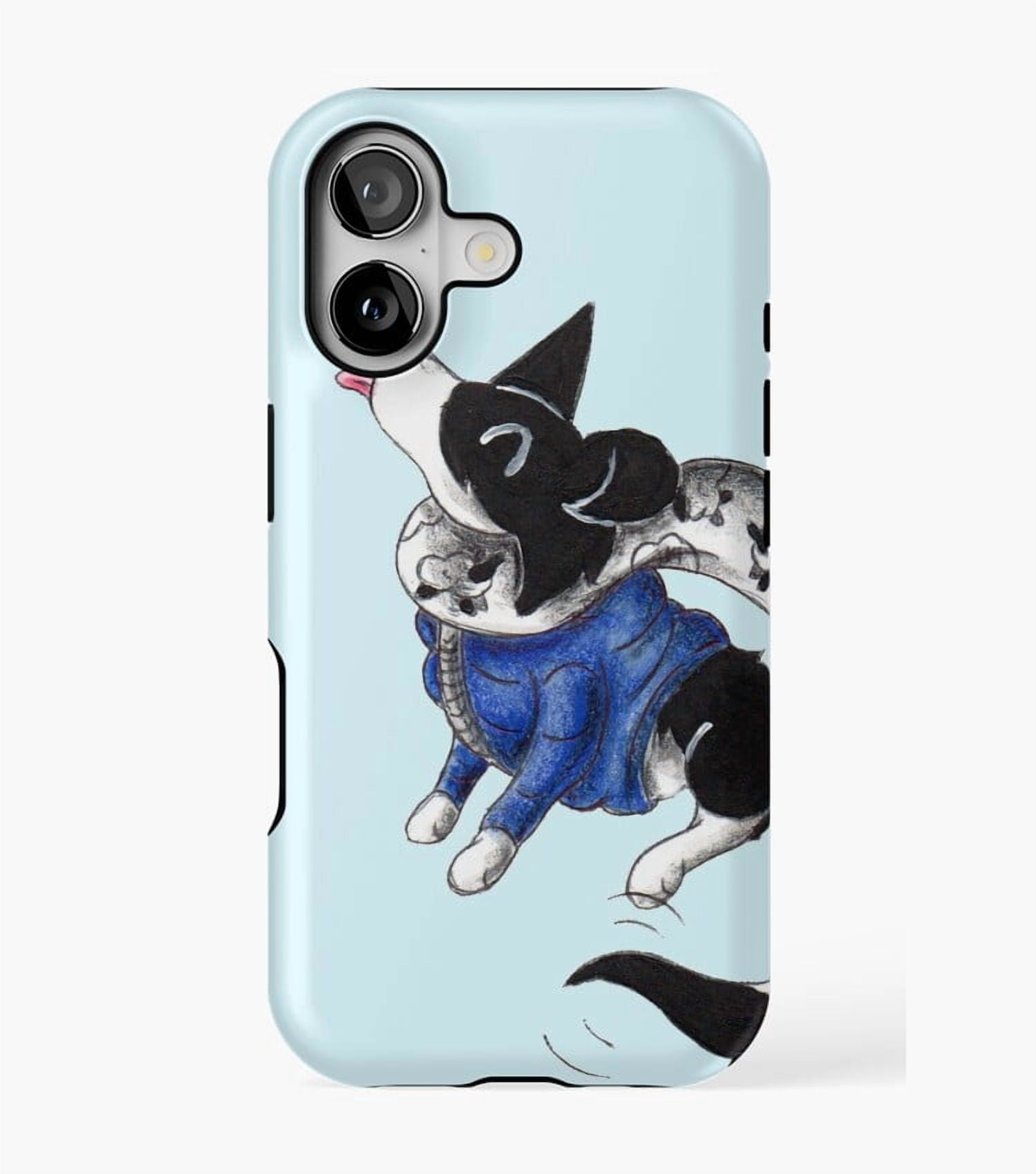 Border Collie Dog in a Winter Parka Protective Case for Apple iPhone 11 ...