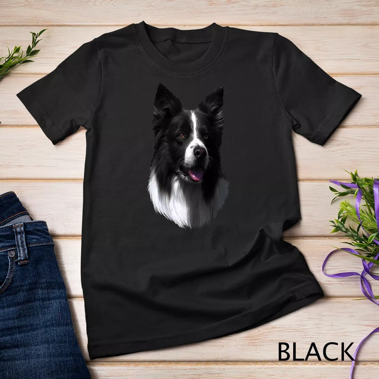Border Collie Herding Dog Dogs Tee Shirt Gifts Unisex T-shirt - Walmart.com