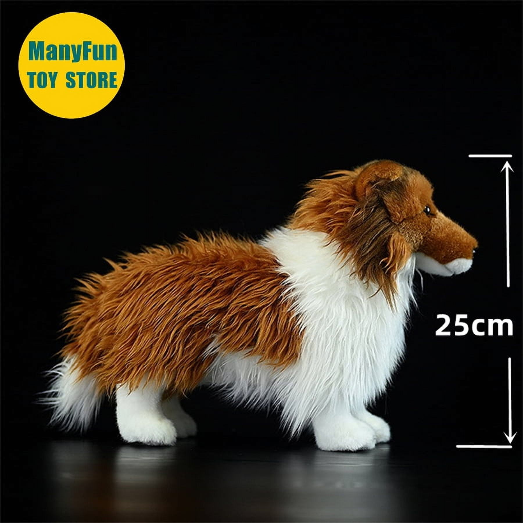 Border Collie High Fidelity Anime Cute Plushie Sheep Dog Plush Toys ...