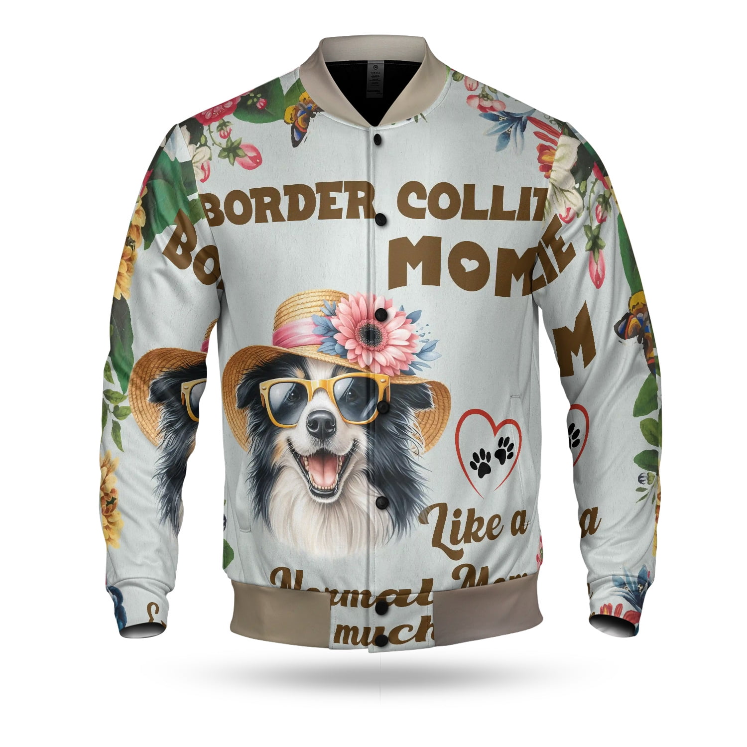 Border Collie Mom Like a Normal Mom Except Much Cooler Happy Mother's ...