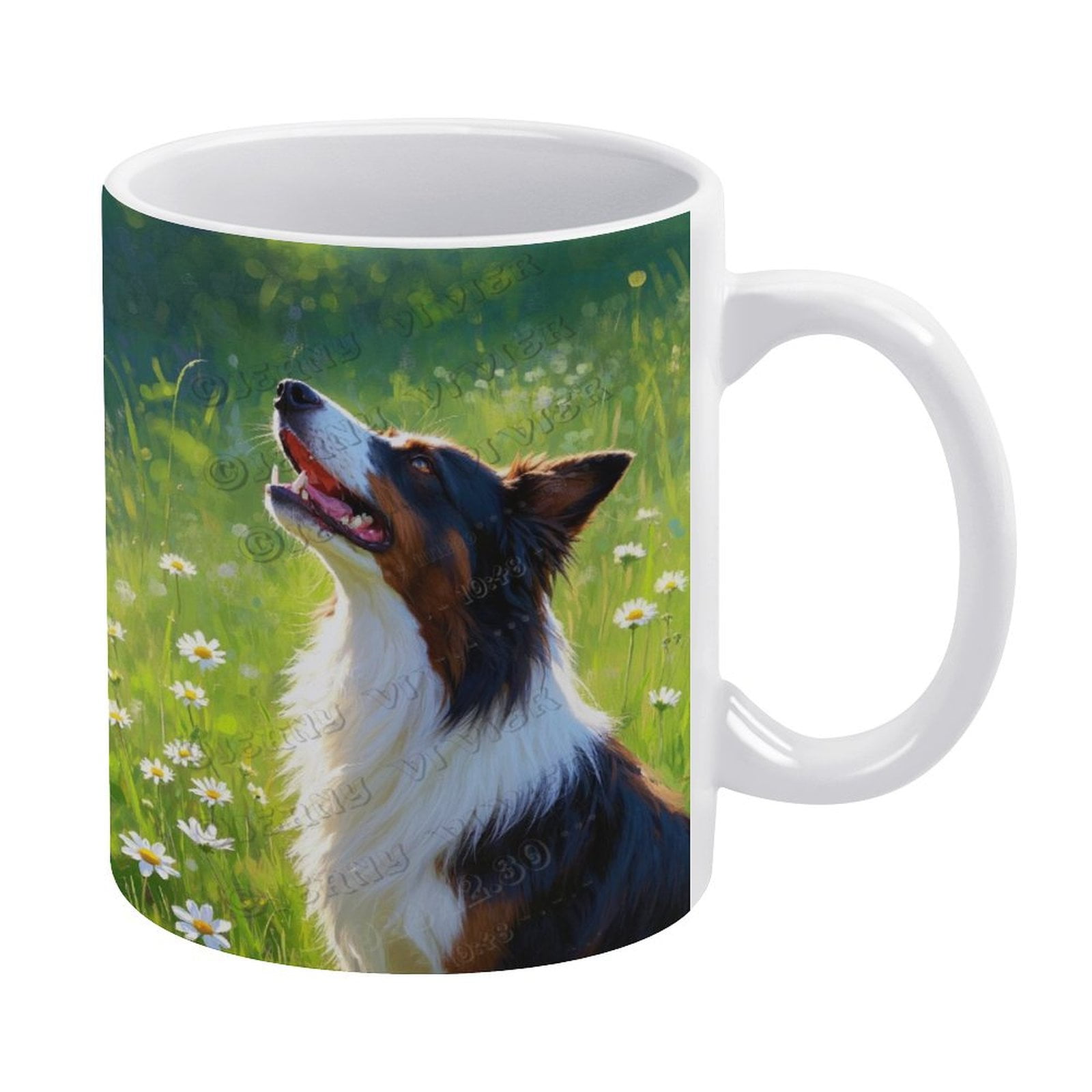 Border Collie Owner's Favorite Coffee Mug - 11 oz White Ceramic Cup for ...