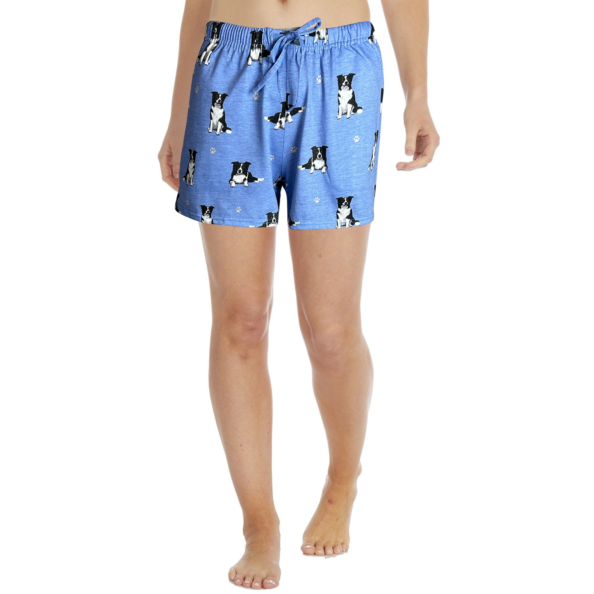 Border Collie Pajama Shorts Women - Super Soft and Comfortable ...