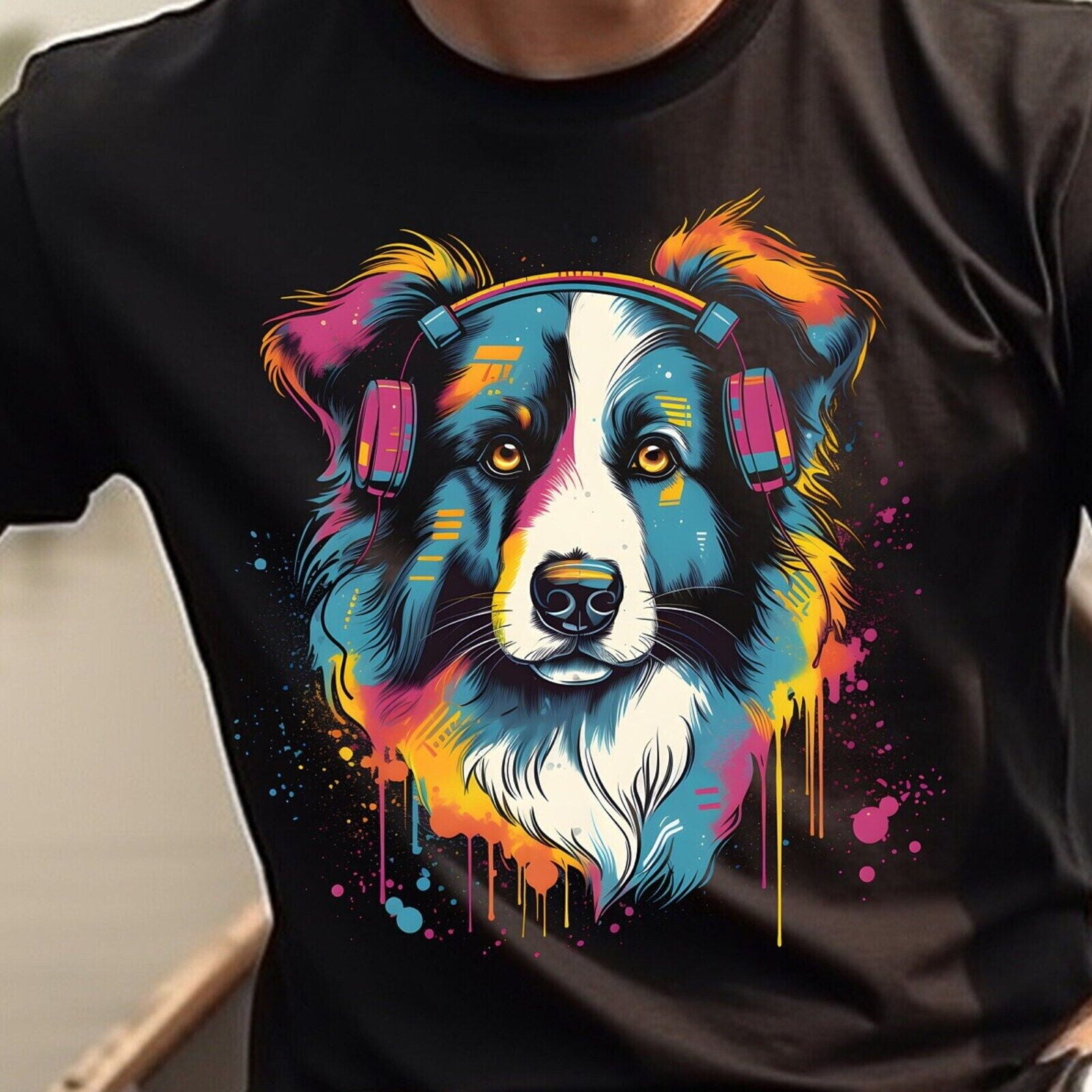 Border Collie Shirt Border Collie Dog T-Shirt Gift For Border Collie ...