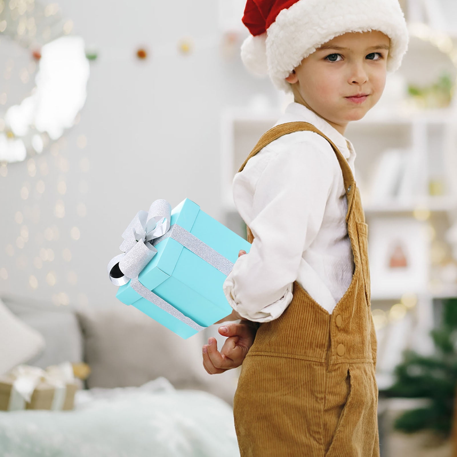 Border Festival Year Macaron Color Desktop Ornament Display Under Lid ...