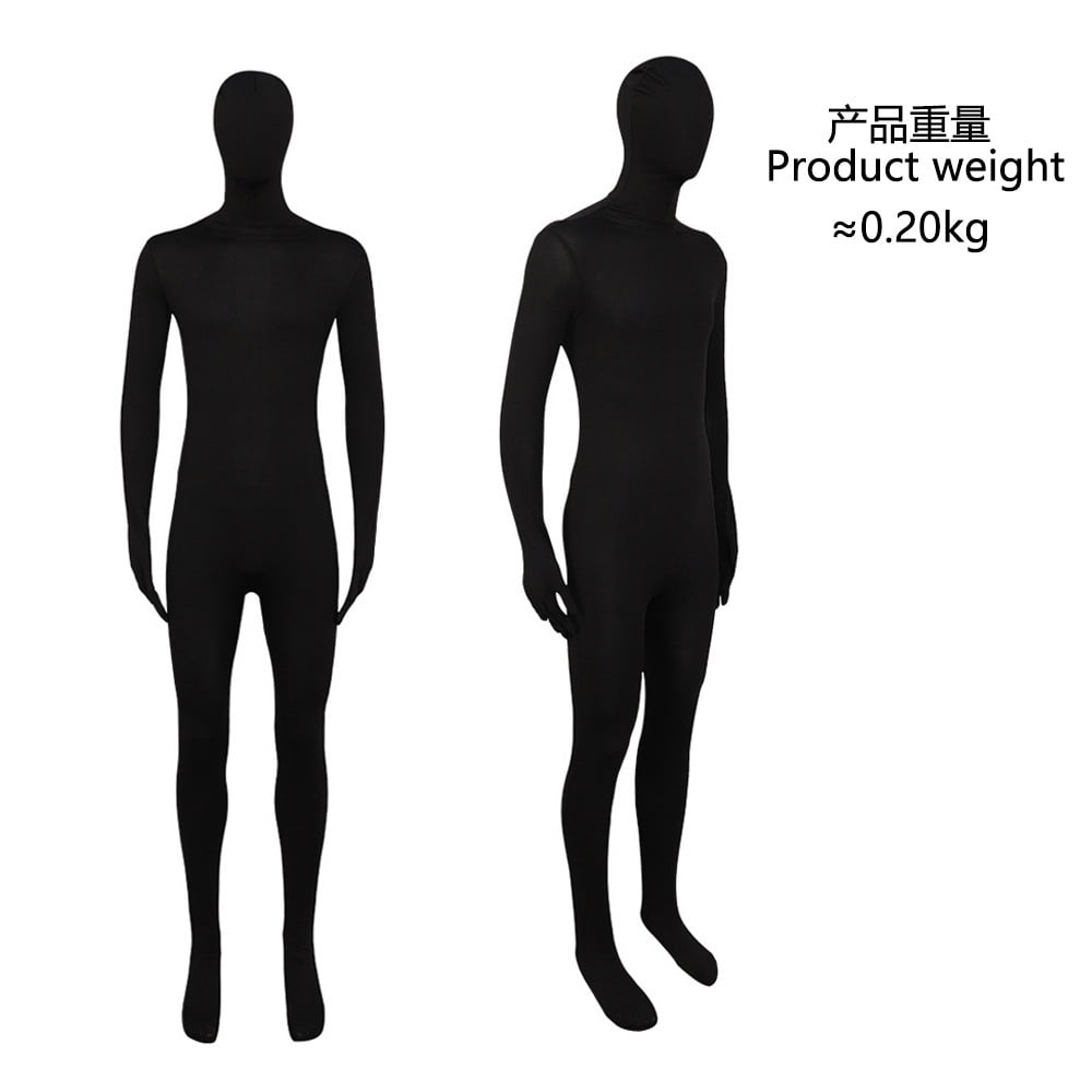 Border Invisible Man Halloween Costume Ninja Invisibility Clothing ...