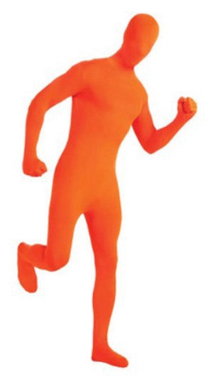 Border Invisible Man Halloween Costume Ninja Invisibility Clothing ...