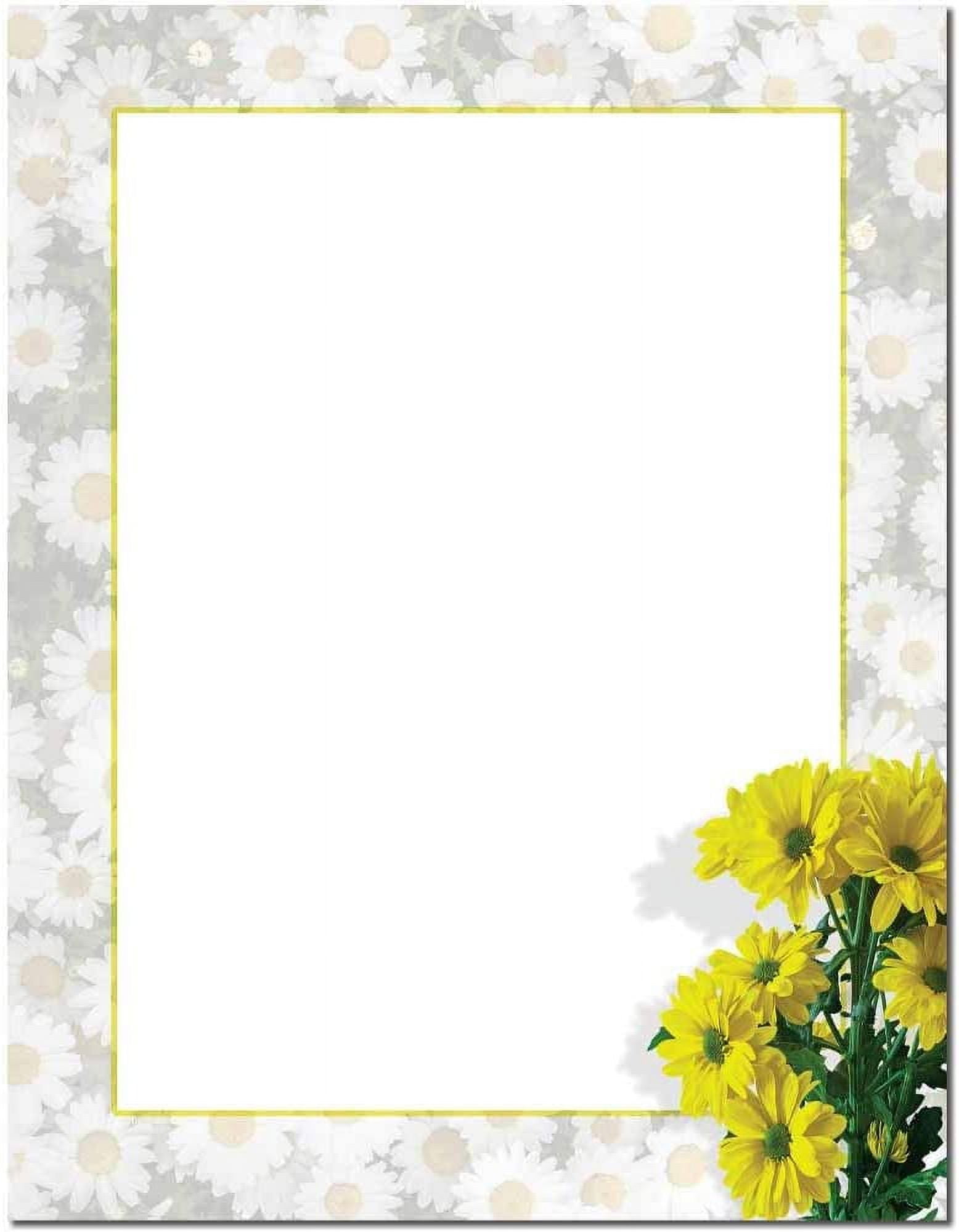 Border Letterhead Laser & Inkjet Printer Paper (25 Pack) - Walmart.com