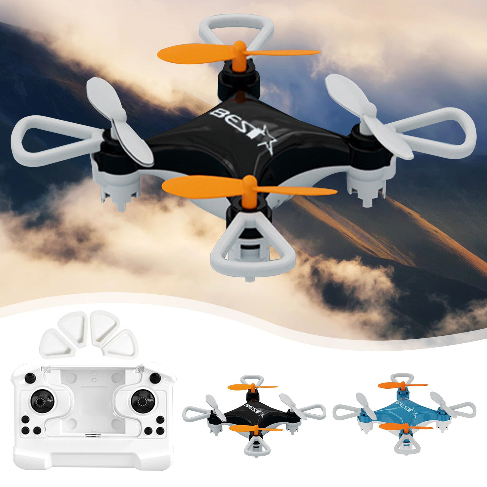 Border New Drone Mini Remote Control Aircraft Children's Toy Miniature ...