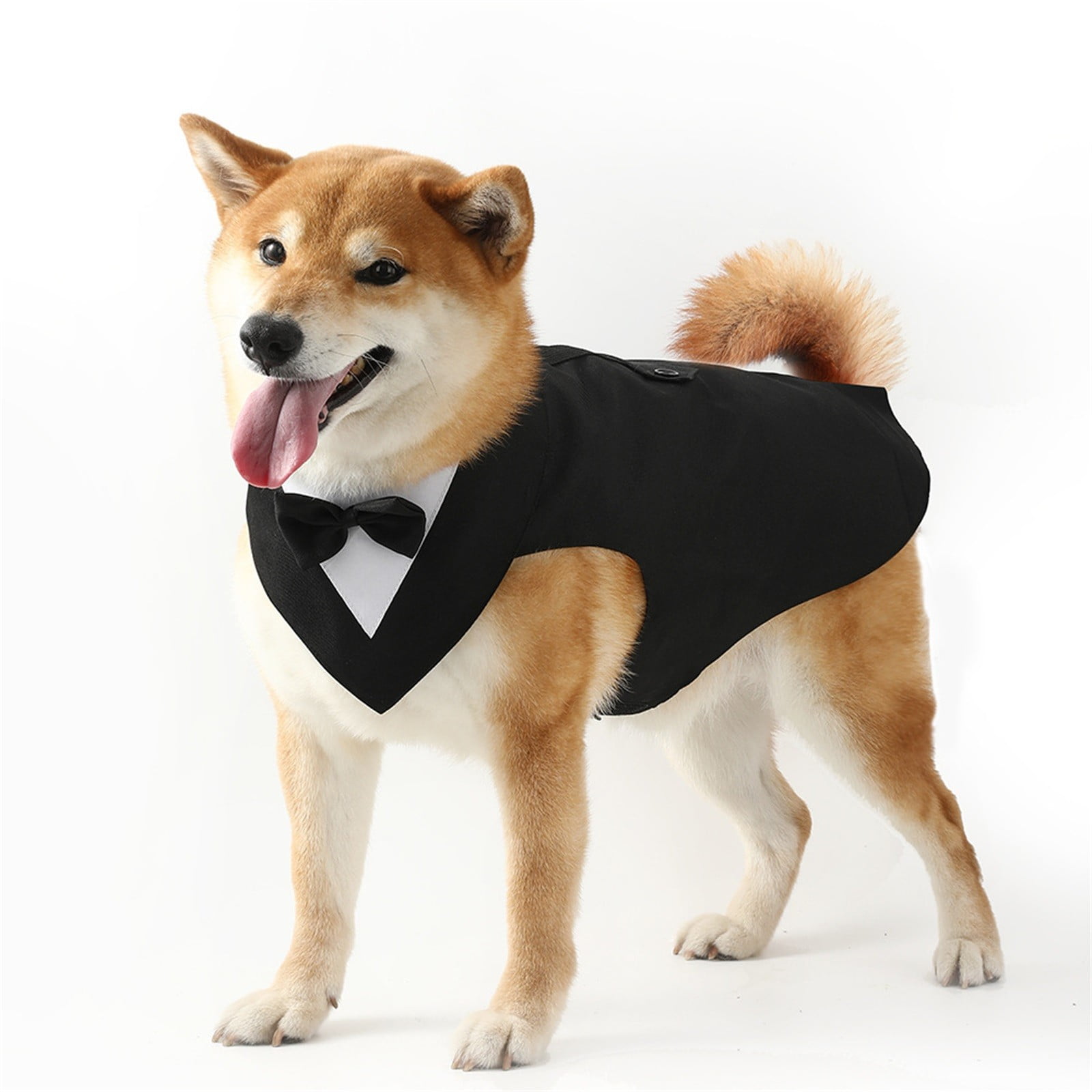Border New Pet Tuxedo 8 Color Dog Suit Dress Towel Clothing Set ...