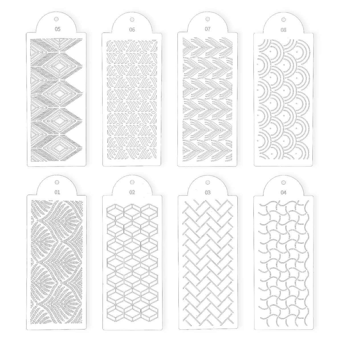 Border Template Flower template Cake decoration template Reusable DIY ...