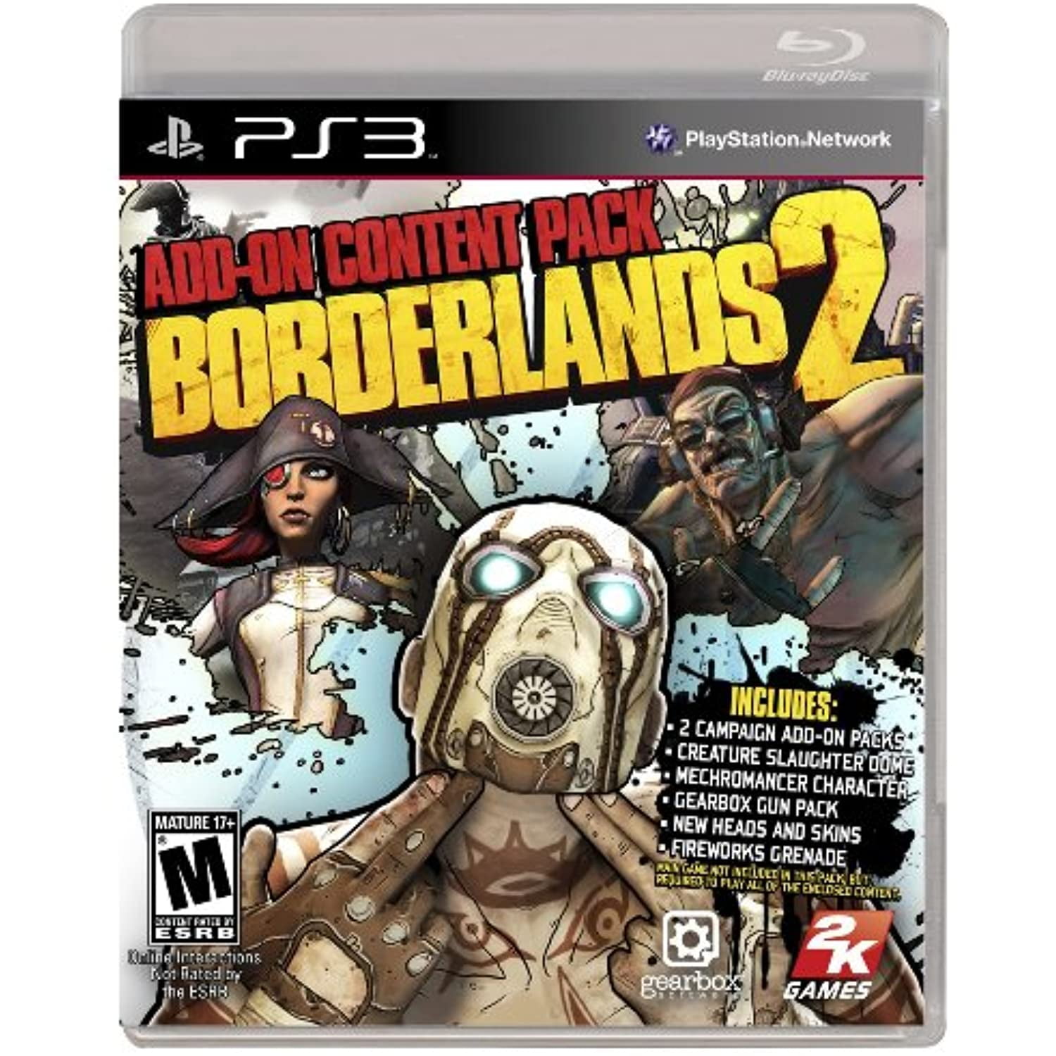 Borderlands 2: Add-On Content Pack - Playstation 3 - Walmart.com