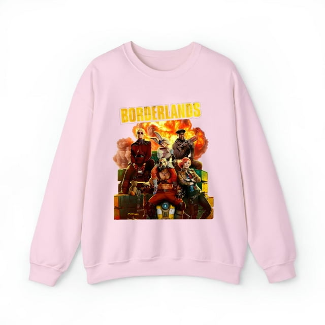 Borderlands 2024 Movie Shirt Lilith Roland Tiny Tina Claptrap Mad