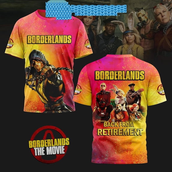 Borderlands Back From Retirement Hoodie T Shirt - Walmart.com