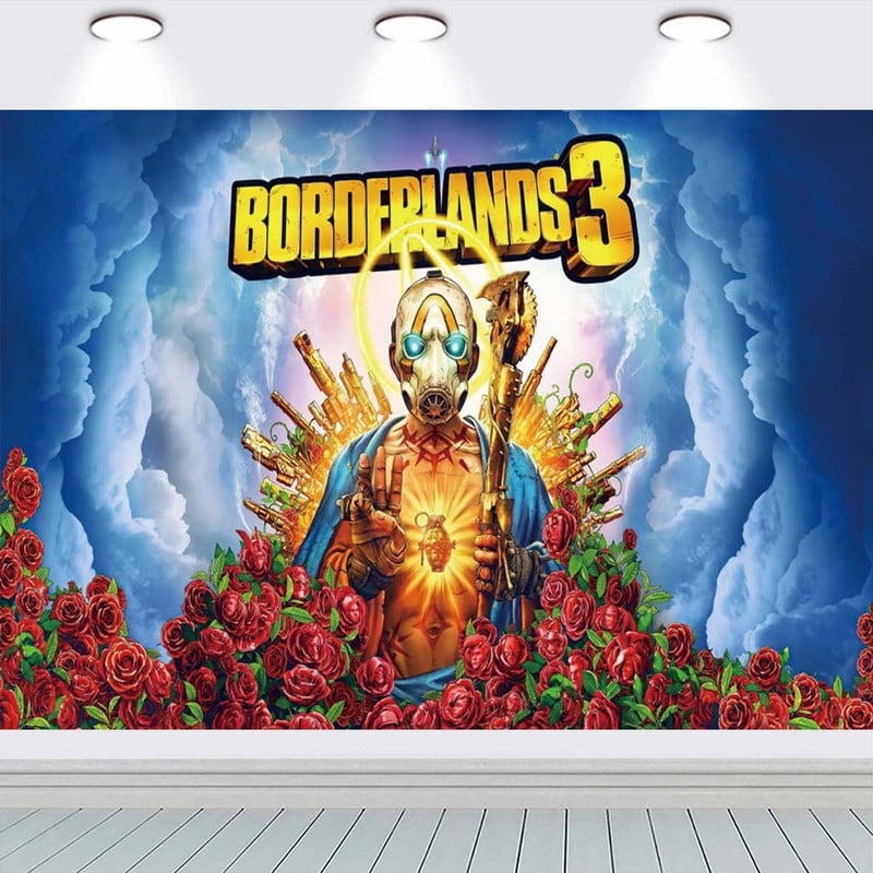 Borderlands Backdrop Banner Party Supplies Poster Movie Theme ...
