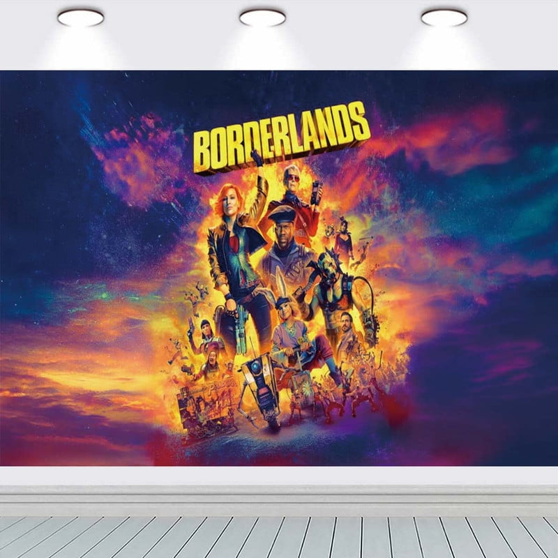 Borderlands Backdrop Banner Party Supplies Poster Movie Theme ...