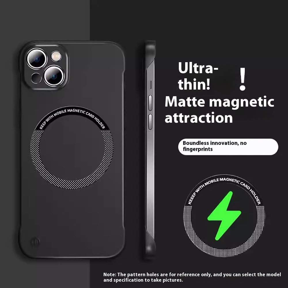 Borderless Ultra-Thin PC Magnetic Phone Case (Compatible with MagSafe ...