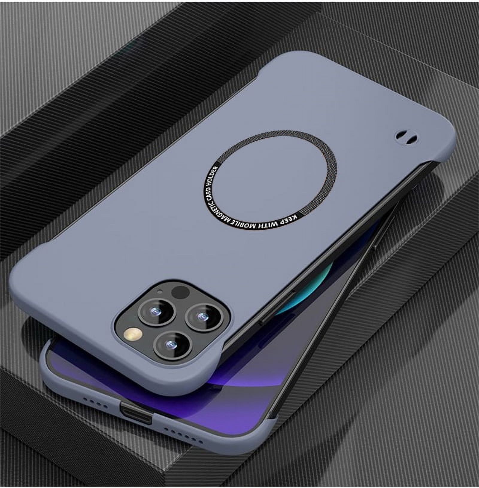 Borderless Ultra-Thin PC Magnetic Phone Case (Compatible with MagSafe ...