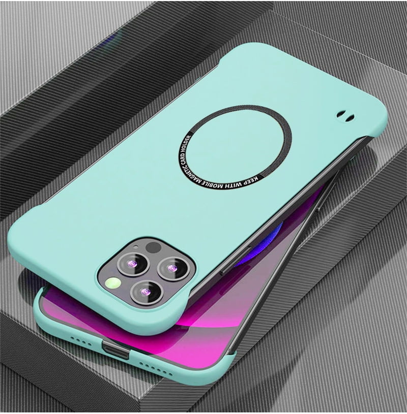 Borderless Ultra-Thin PC Magnetic Phone Case (Compatible with MagSafe ...