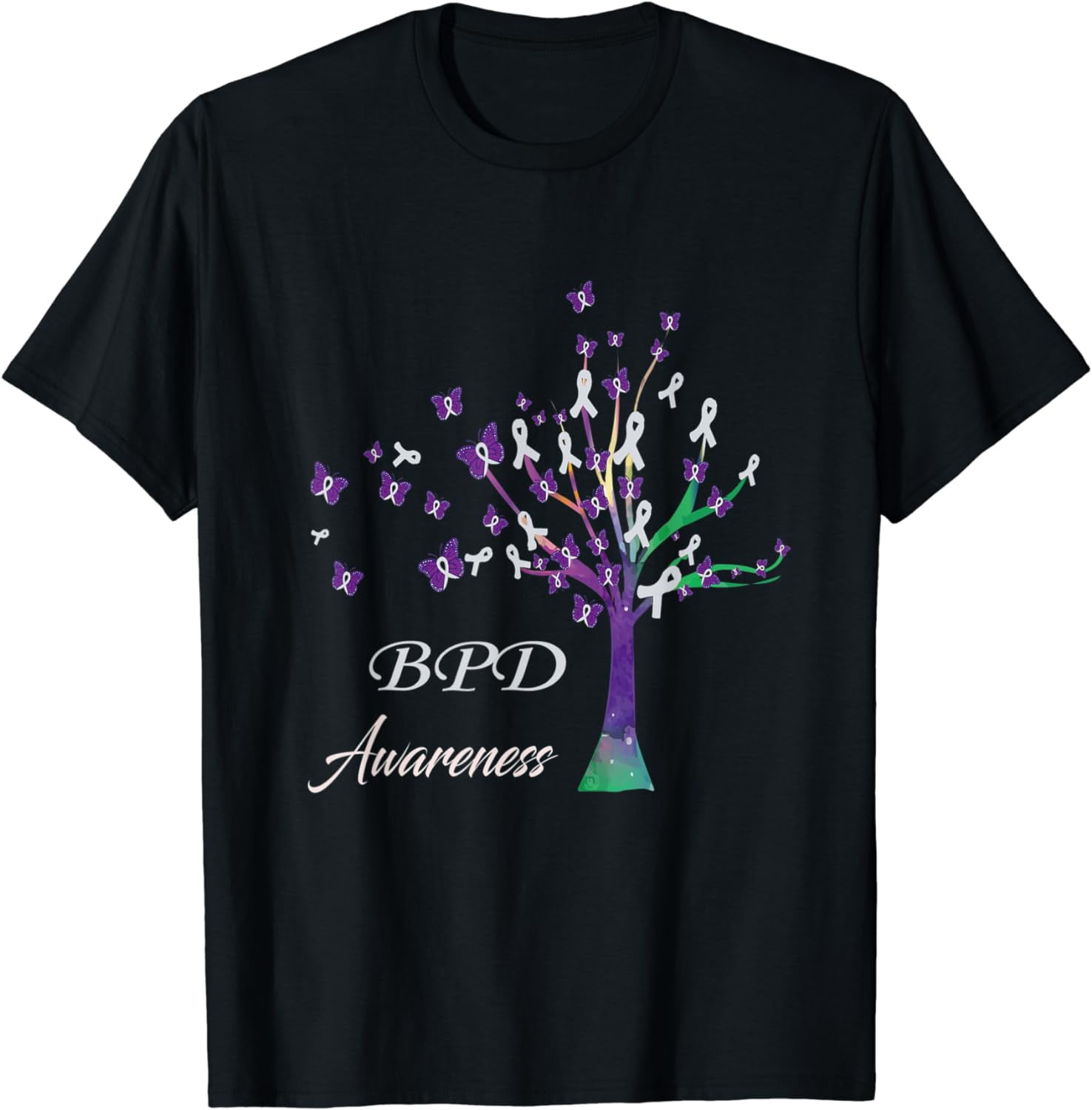 Borderline Personality Disorder BPD Awareness Warrior T-Shirt - Walmart.com