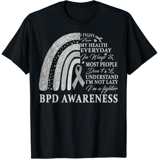Borderline Personality Disorder BPD Warrior I'm Fine T-Shirt - Walmart.com