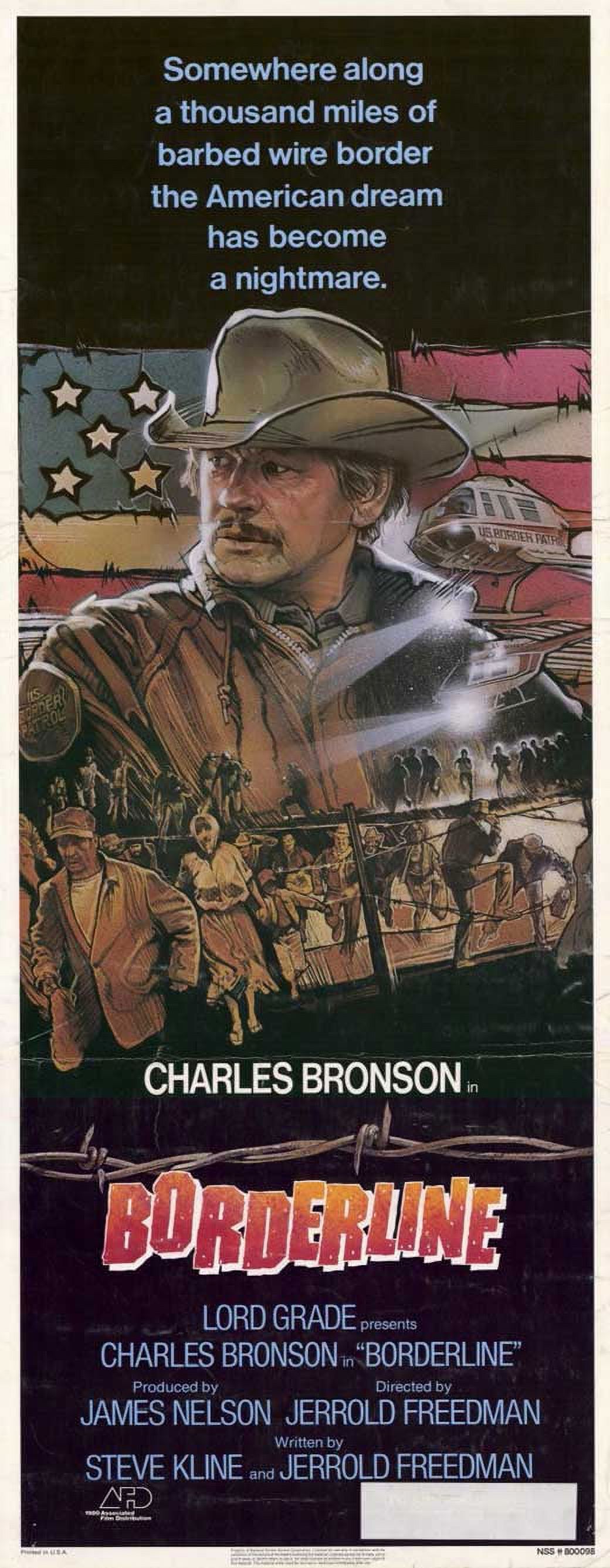 Borderline - movie POSTER (Insert Style A) (14" x 36") (1980) - Walmart.com