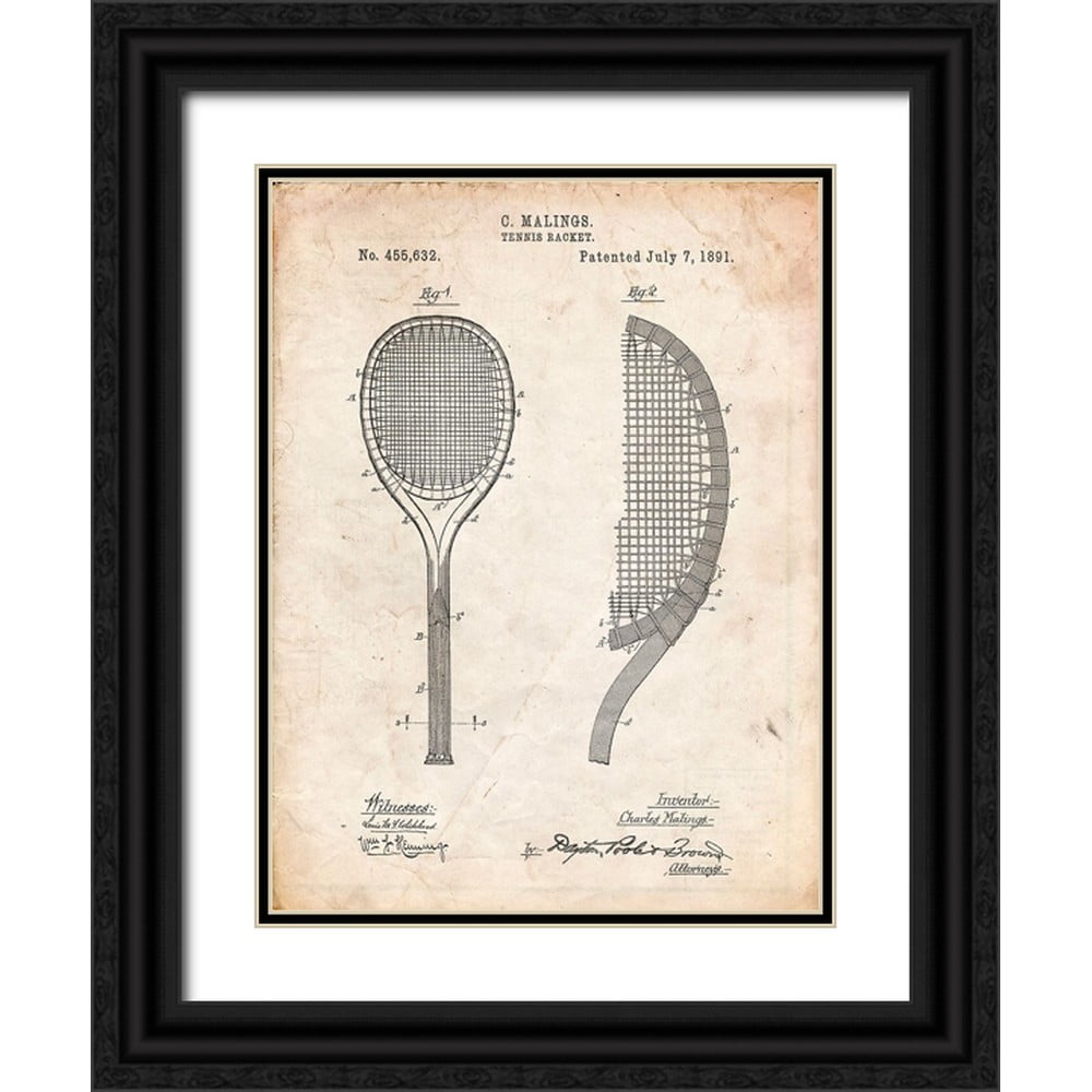 Borders, Cole 12x14 Black Ornate Wood Framed with Double Matting Museum ...