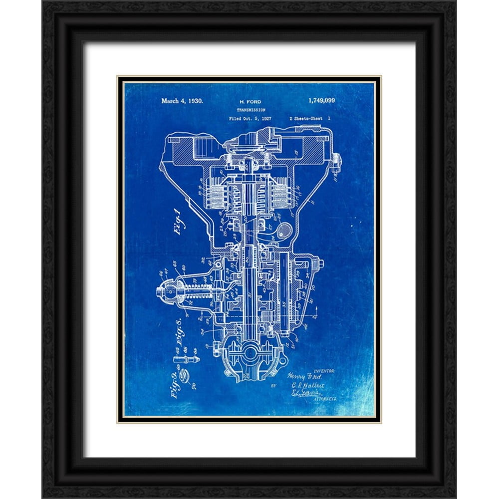 Borders, Cole 12x14 Black Ornate Wood Framed with Double Matting Museum ...