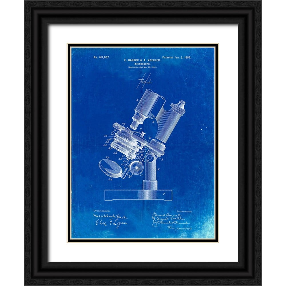 Borders, Cole 12x14 Black Ornate Wood Framed with Double Matting Museum ...