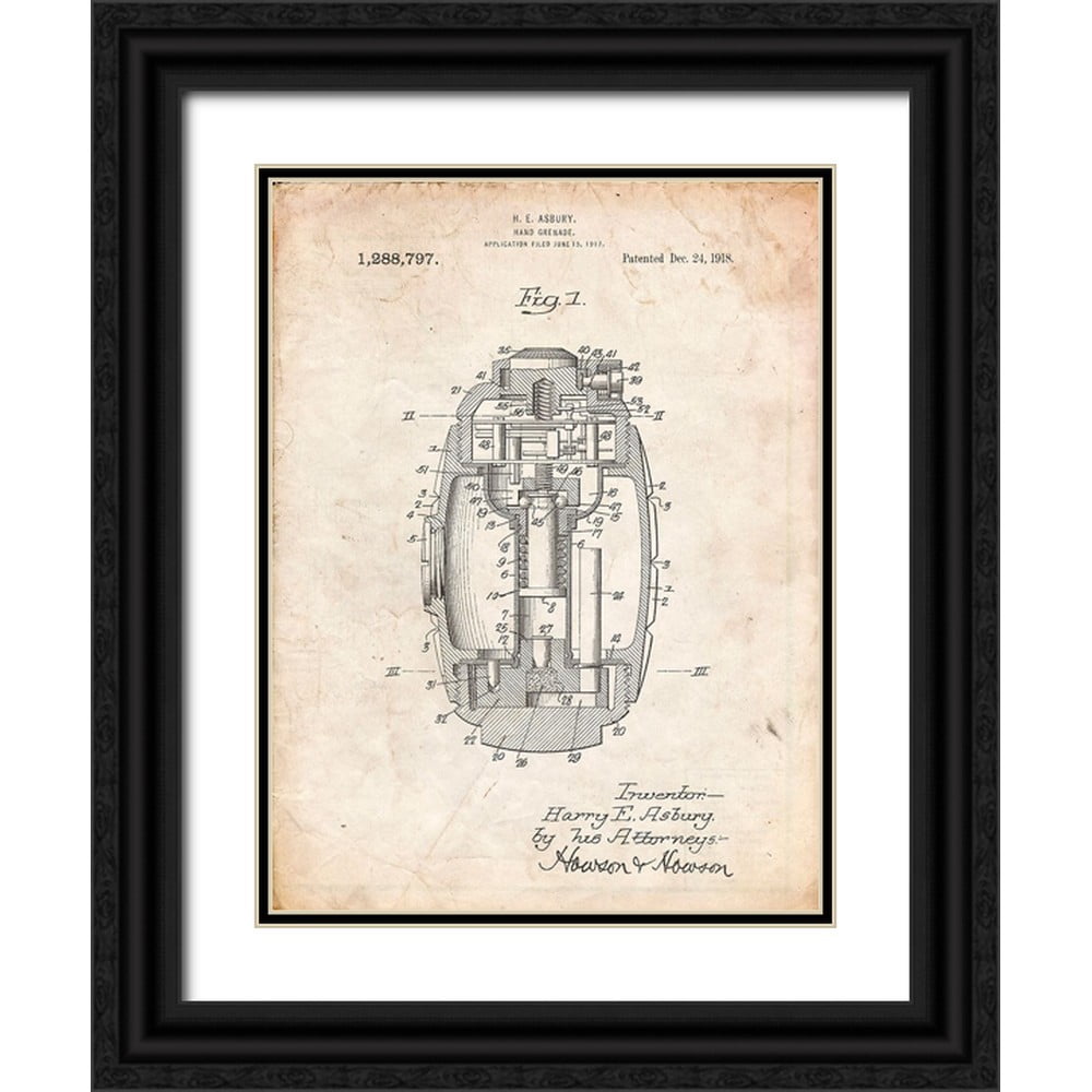 Borders, Cole 12x14 Black Ornate Wood Framed with Double Matting Museum ...