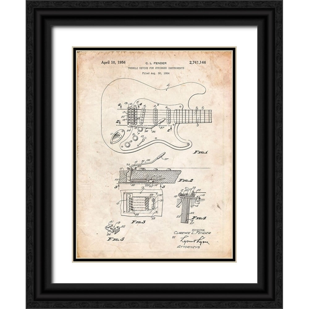 Borders, Cole 12x14 Black Ornate Wood Framed with Double Matting Museum ...
