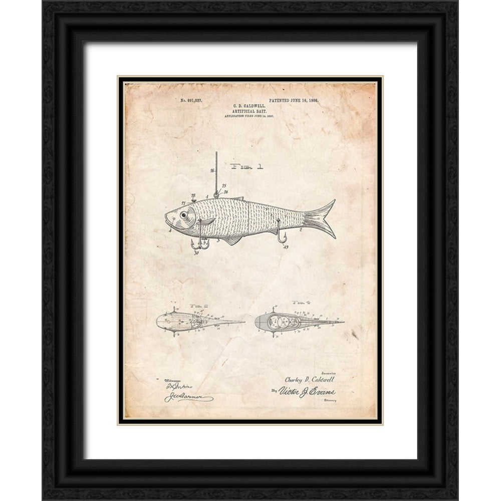 Borders, Cole 12x14 Black Ornate Wood Framed with Double Matting Museum ...