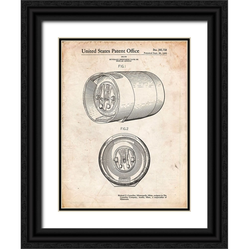 Borders, Cole 12x14 Black Ornate Wood Framed with Double Matting Museum ...