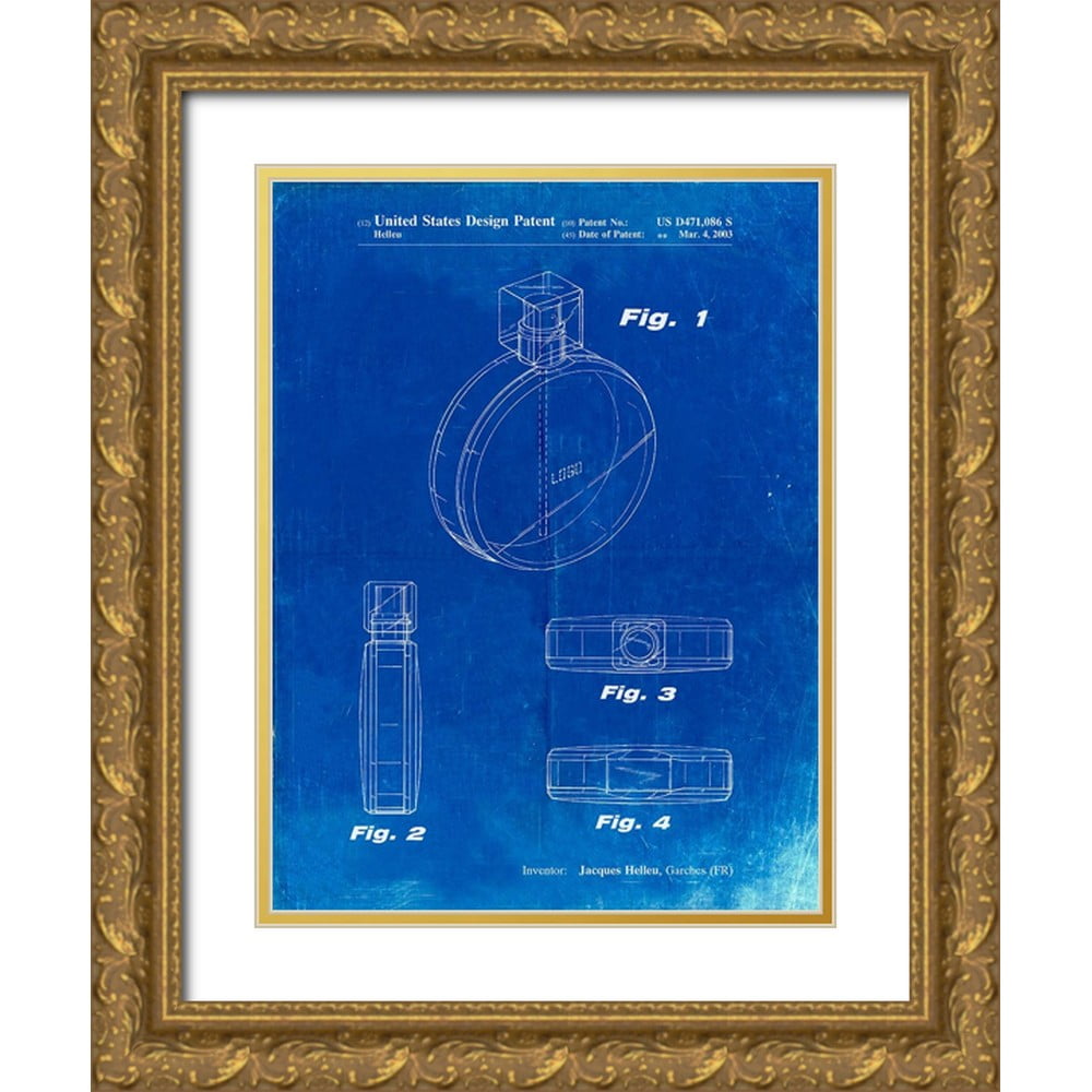 Borders, Cole 12x14 Gold Ornate Wood Framed with Double Matting Museum ...