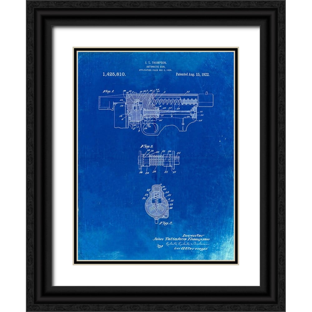 Borders, Cole 15x18 Black Ornate Wood Framed with Double Matting Museum ...