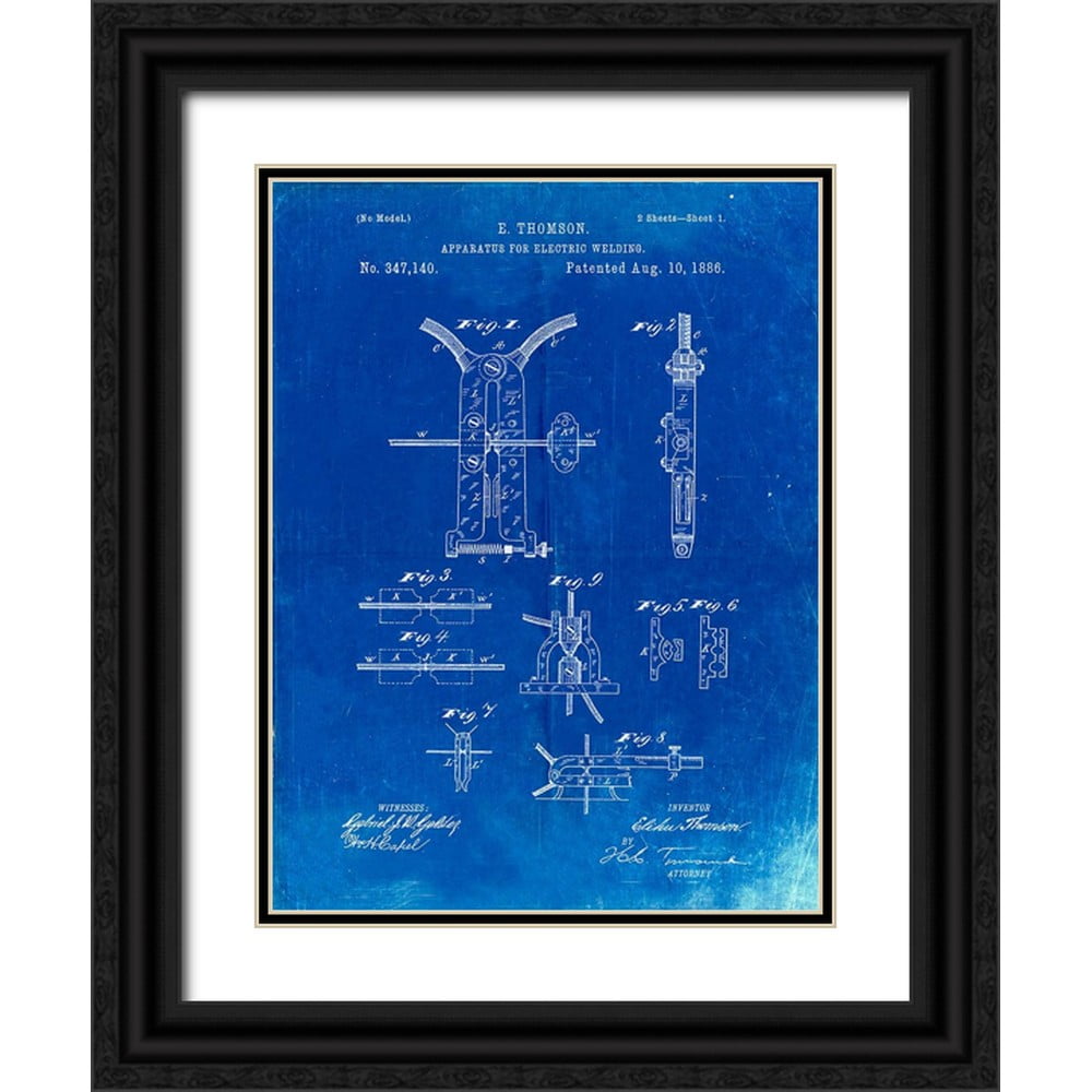 Borders, Cole 15x18 Black Ornate Wood Framed with Double Matting Museum ...