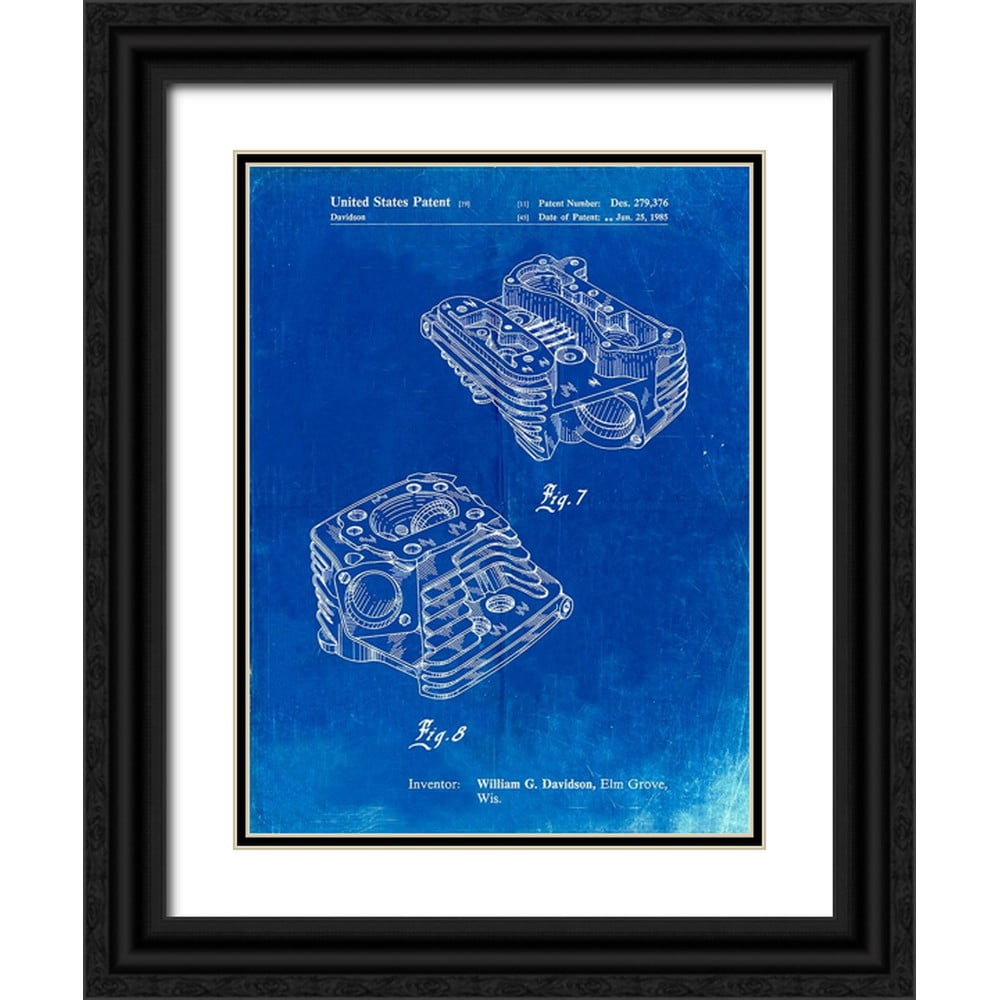 Borders, Cole 15x18 Black Ornate Wood Framed with Double Matting Museum ...