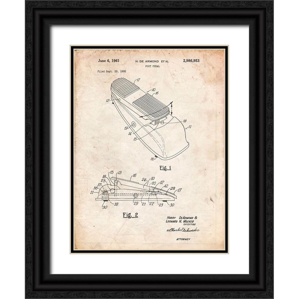 Borders, Cole 15x18 Black Ornate Wood Framed with Double Matting Museum ...