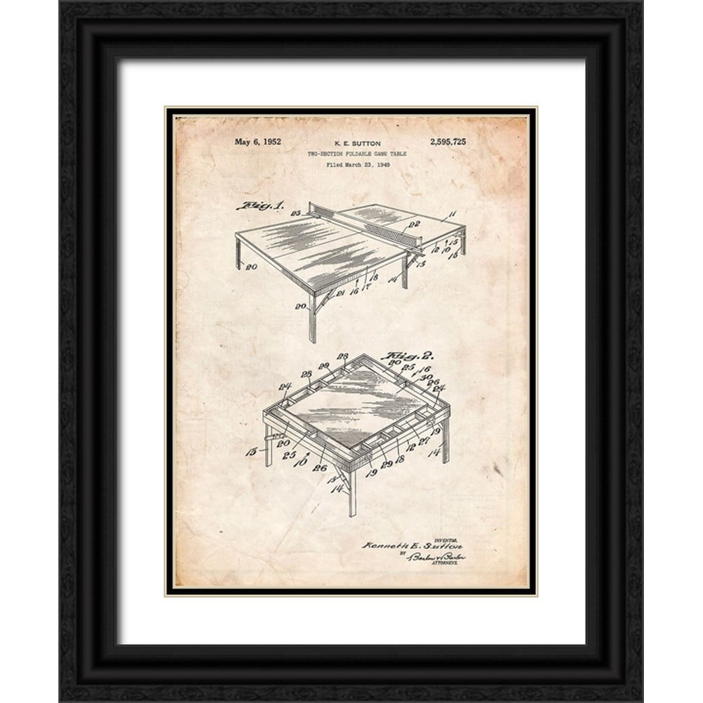 Borders, Cole 15x18 Black Ornate Wood Framed with Double Matting Museum ...
