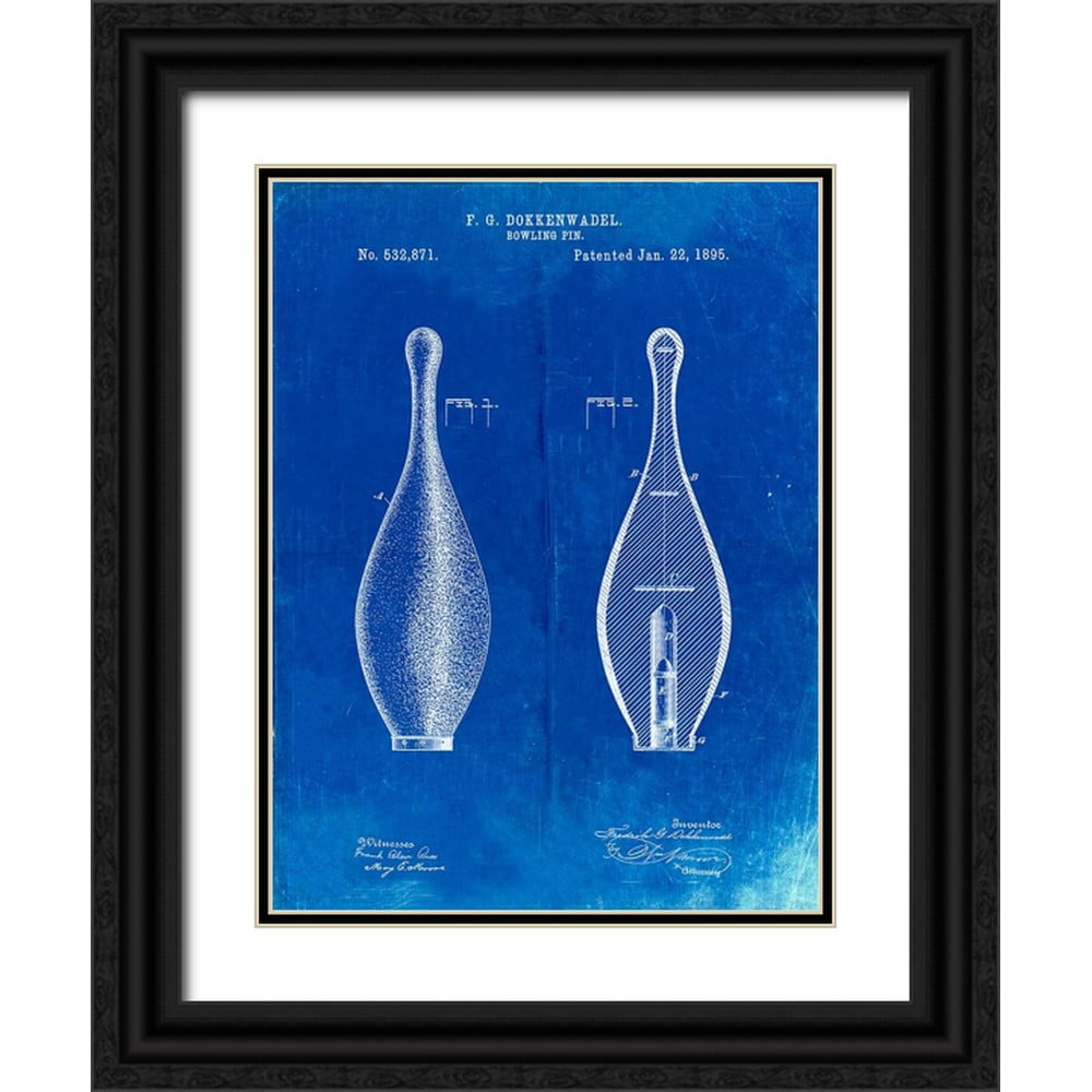 Borders, Cole 15x18 Black Ornate Wood Framed with Double Matting Museum ...