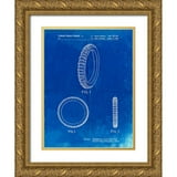 Borders, Cole 15x18 Gold Ornate Wood Framed with Double Matting Museum ...