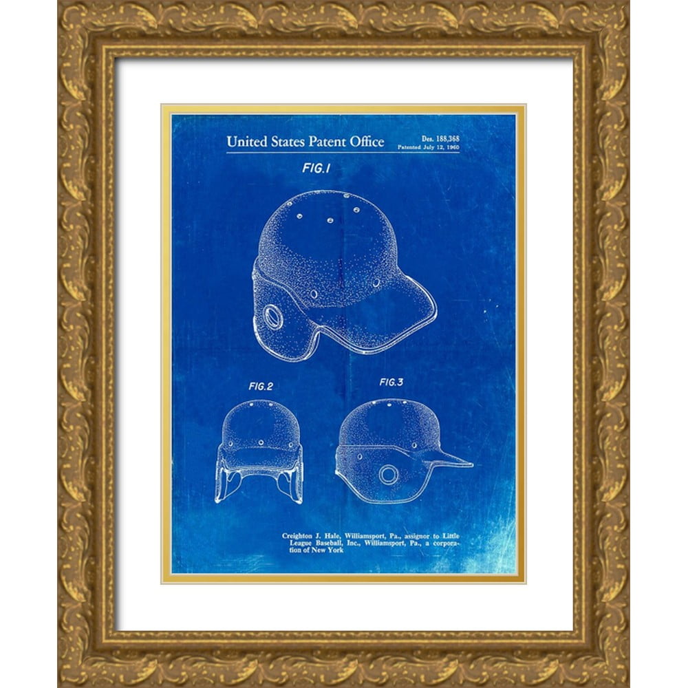 Borders, Cole 15x18 Gold Ornate Wood Framed with Double Matting Museum ...