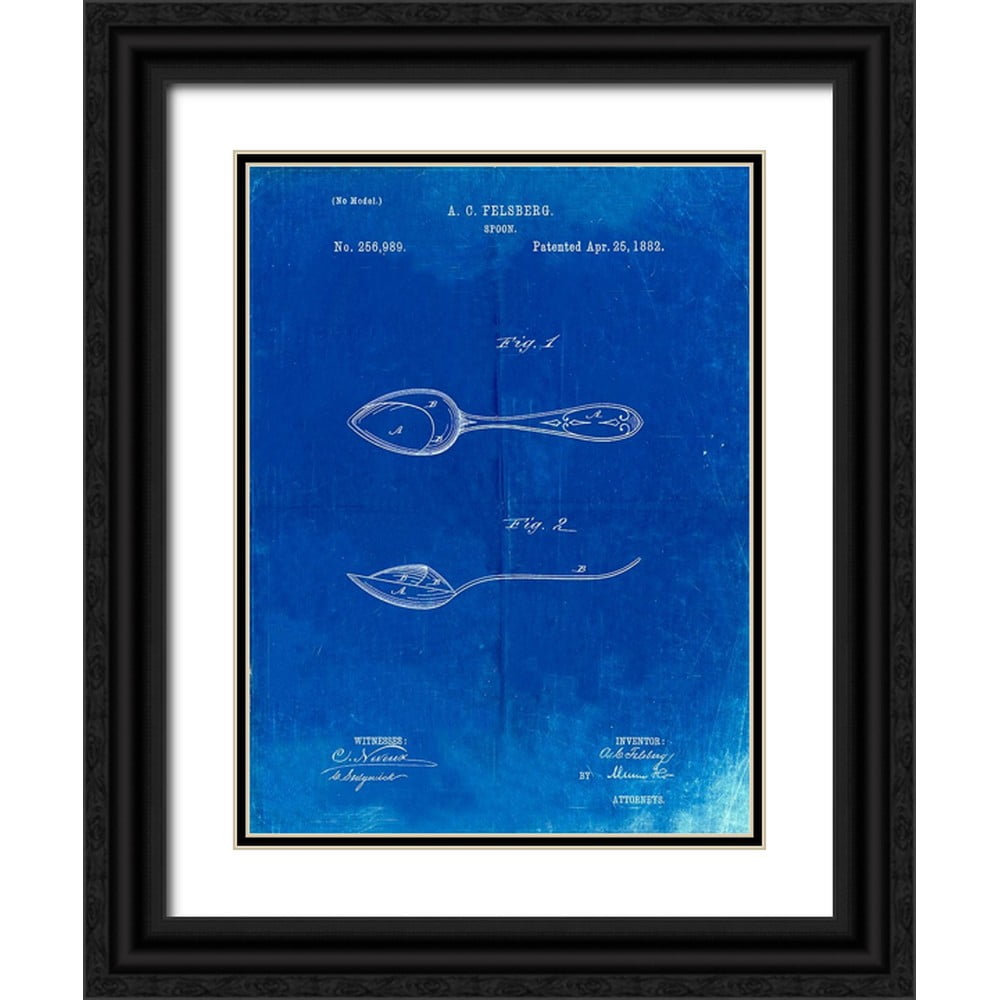 Borders, Cole 19x24 Black Ornate Wood Framed with Double Matting Museum ...